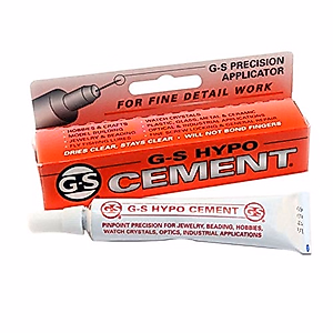 G-S Hypo Crystal Cement Glue Rhinestone Watch Crystal Craft Jewelry Gem, Hobbies