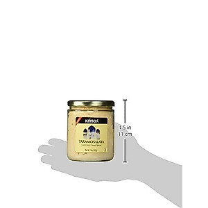 Krinos Taramosalata Greek Style Caviar Spread 8 Ounce Jar