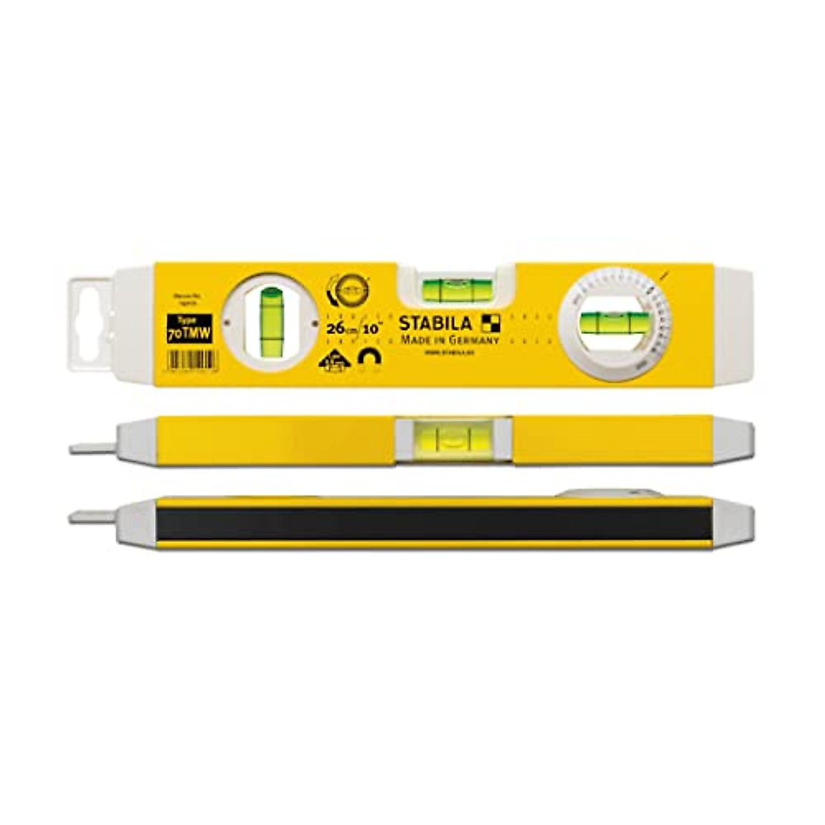 Stabila 70tmw Torpedo Level 250mm Magnetic Base