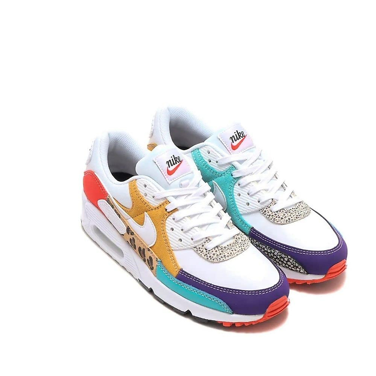Nike Womens Air Max 90 SE Trainers DH5075 Sneakers Shoes (UK 4.5 US 7 EU 38, White Light Curry 100)