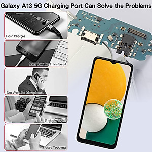 Dock Connector for Samsung Galaxy A13 5G A136U Charging Port USB Charger Board Flex Cable for Galaxy A13 5G A136F Replacement Parts