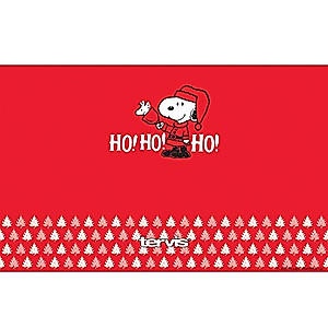 Tervis Peanuts Ho Ho Ho Christmas Holiday Triple Walled Insulated Tumbler Cup Keeps Drinks Cold & Hot, 20oz, Stainless Steel