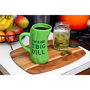 BigMouth Pickle Mug, Green, Large