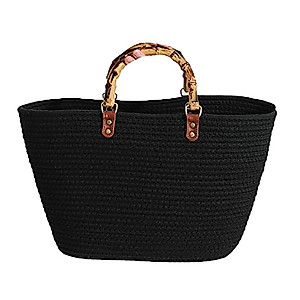 Straw Tote Bag for Women Woven Hobo Handbag Shoulder Bag Satchel Fashion Beach Bag Large Top Handle Bag Purse Summer 2023