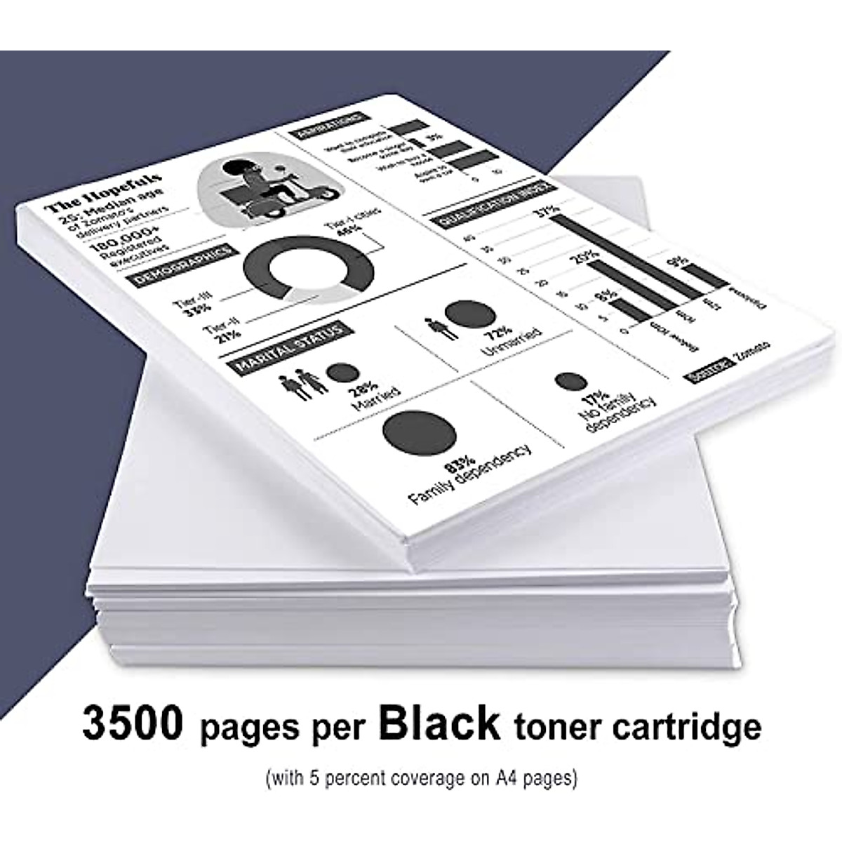 Replacement for Pantum TL-410H TL410 TL-410 TL 410 TL410X High Yield 3,000 Compatible with P3012DW P3302DW M7102DW M7202FDW M6800FDW M6802FDW Series Printer (Black,1 Pack)(Package May Vary)
