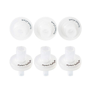 Syringe Filters [Hydrophilic Nylon Membrane] Non-sterilized Diameter 13mm Pore Size 0.45μm for Laboratory Filtration by Allpure Biotechnology (Nylon, Pack of 100)