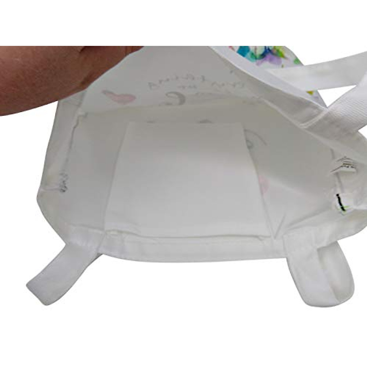 Inspirational Let Everything You Do Be Done In Love Tote Bag with Inside Pocket, 14 Inch