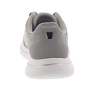 Skechers Women's Go Walk 5 True Sneaker, Grey, 9