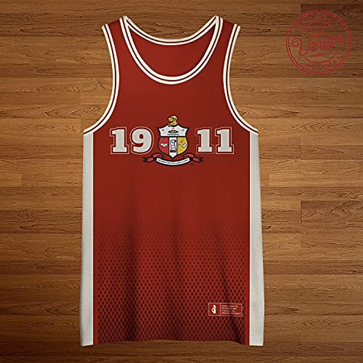 BBGreek Kappa Alpha Psi Fraternity Paraphernalia - Nupe - Athletic Basketball Jersey - Official Vendor - Lightweight - Big K X-Large