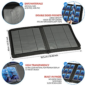 900 cards Football Card Binder Sleeves for Trading Cards,Football 3 Ring Card Binder Hold Up to 900 Cards,Trading Card Collector Album Fit for TCG Yugioh card and Sports Cards.(football card binder)