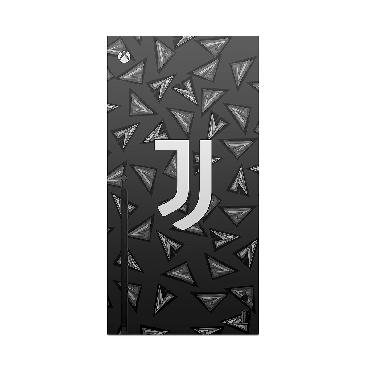 Head Case Designs Officially Licensed Juventus Football Club Geometric Pattern Art Matte Vinyl Sticker Gaming Skin Decal Cover Compatible with Xbox Series X Console