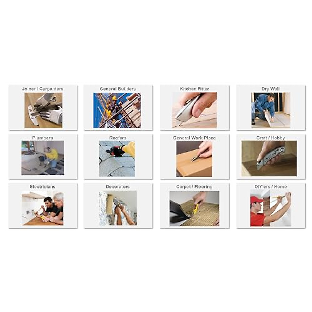 Stanley 0-10-481 Snap Off knife with magazine, Silver/Yellow