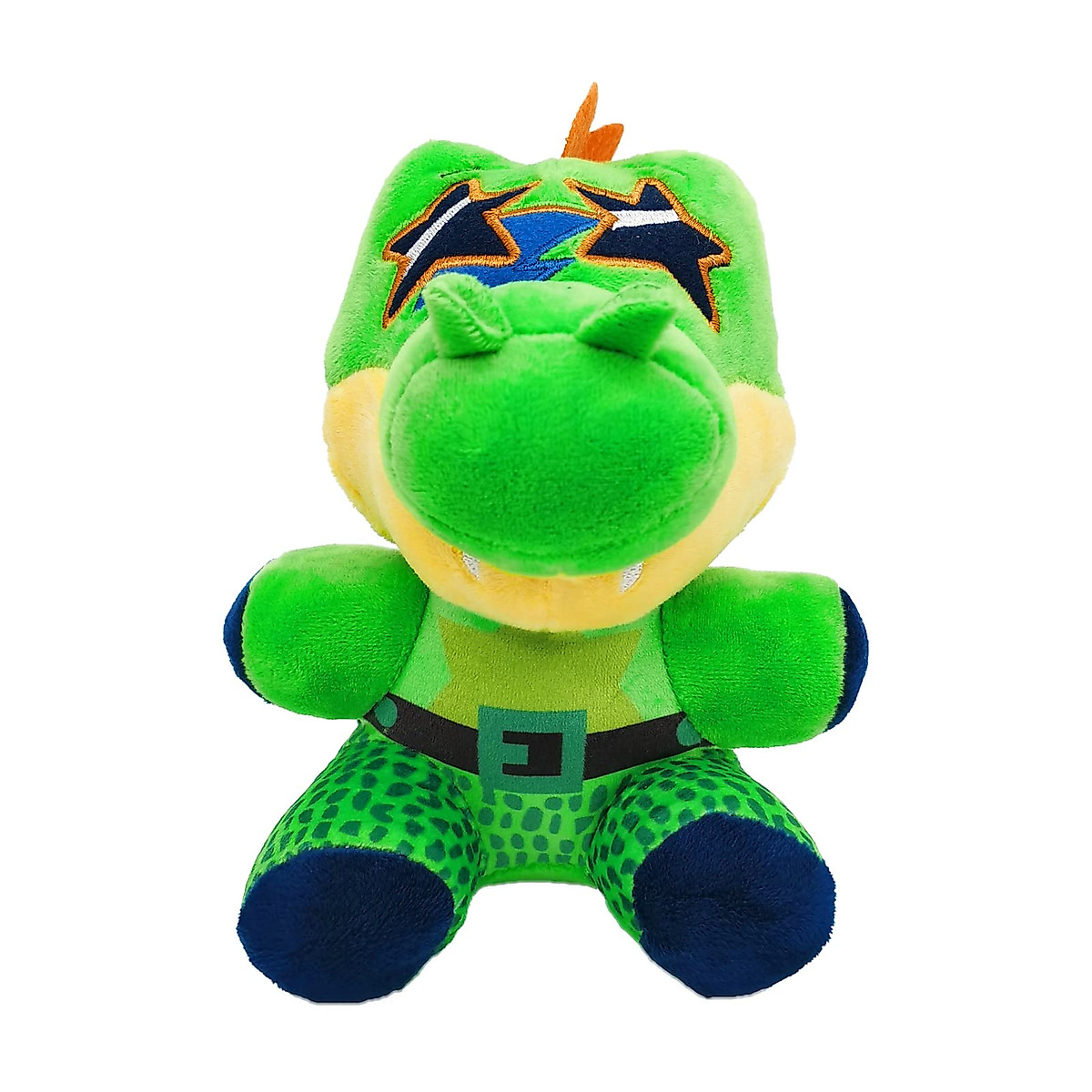 Ycixri FNAF Montgomery Gator Plush Toy Suitable for Collection，FNAF Plushies Stuffed Doll for Boy Girl Christmas Halloween Birthday Gift, 8“(Montgomery Gator)