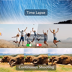 4K Digital Camera, Photography Autofocus 48MP YouTube Vlogging Camera, 16X Digital Zoom Video Camera Anti-Shake with 32GB Micro Card, Compact Point and Shoot Travel Cameras for Gifts(Black)