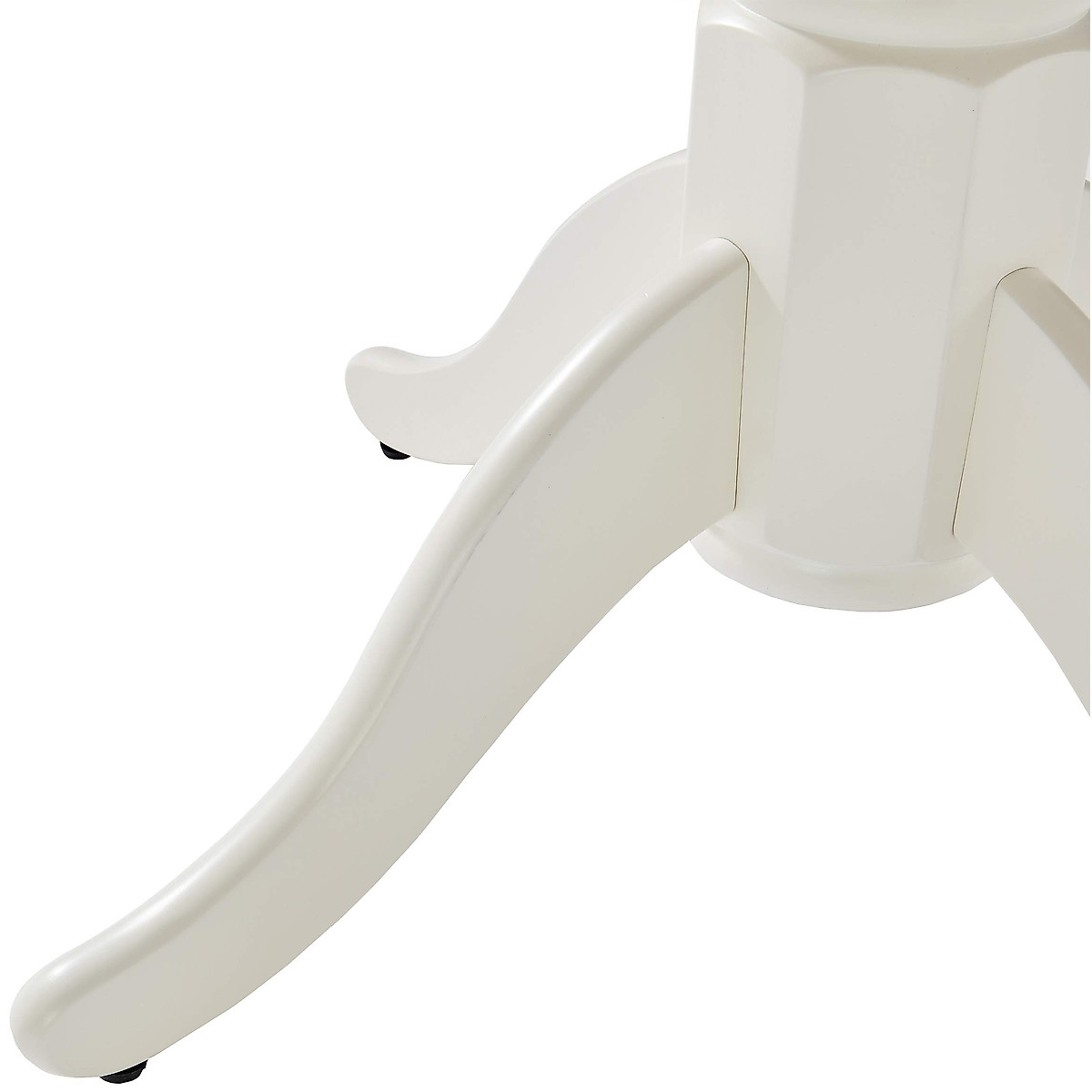 Crosley Furniture Shelby 5 Piece Round Dining Set, White