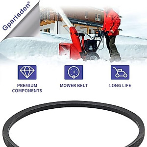 Gpartsden 26-9672 Drive V Belt Replacement for Toro Wheel Horse 622 622E 622R 722 724 Snow Thrower