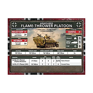 Flames of War Late War German Sd Kfz 251 Flamethrower Platoon