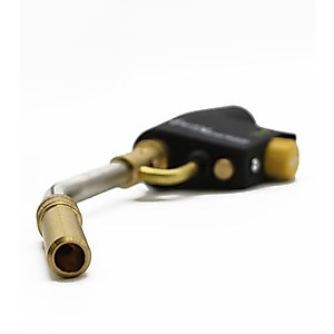 Flame King FK4500CGA High Intensity Propane Torch Head for Soldering, Brazing, Plumbing, Lighting Charcoal/Fire Pits, Compatible with 1LB Cylinders, MAPP, and MAP-PRO