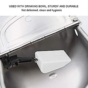 Zerodis Cow Drinking Water Bowl Float, Triangular Cow Water Drinker Float Horse Cattle Goat Sheep Pig Dog Water Trough Farm Supplies Livestocktool