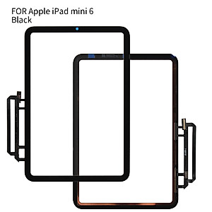 for iPAD Mini 6 Screen Replacement 2021, 8.3inch for IPAD Mini 6TH Generation Screen Rerplacement Kit A2567 Sensor Touch Parts A2568 Digitizer A2569 Outer Glass Panel Full Repair +Tepmered Glass