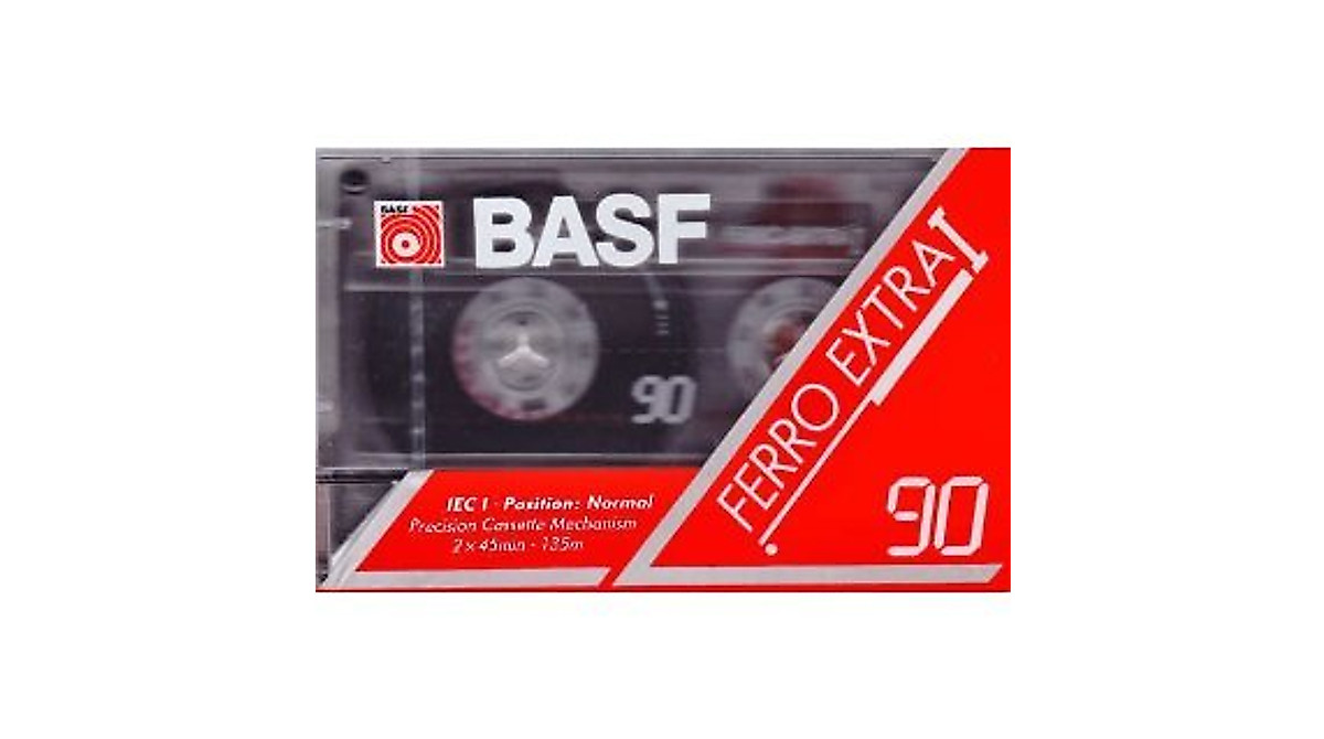 BASF 90 Ferro Extra I Vintage Audio Cassette Tape