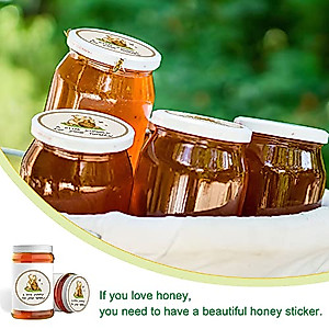 Stickers with A Little Yummy for Your Yummy 64 Pcs, 2 inches Stickers for Winnie The Pooh Stickers, Gift for Party Favors, Baby Shower, Honey Jar, Wedding Favors