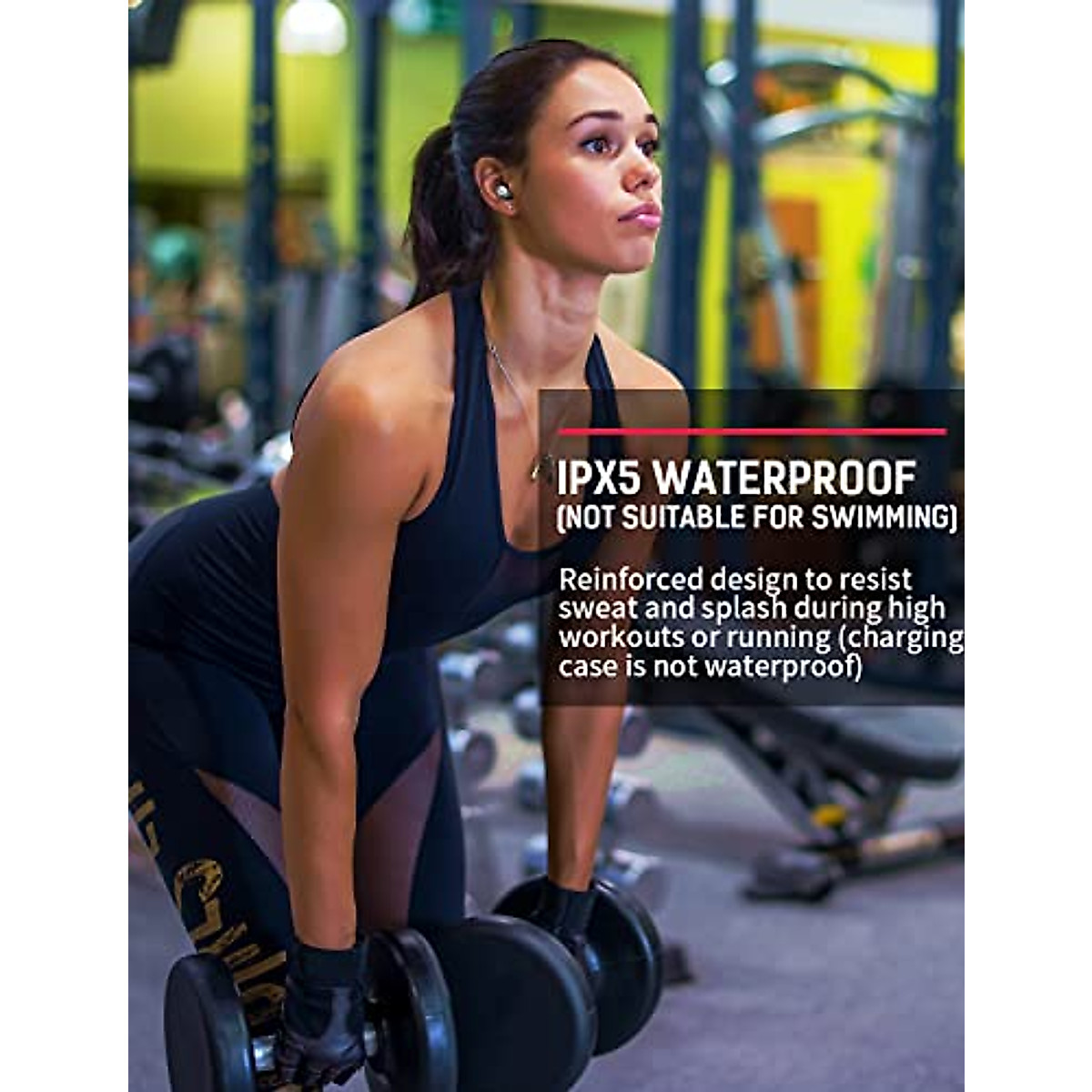 Togetface Kids Wireless Headphones - Cool Shape with Bluetooth 5.1 Headphones, Built-in Microphone, 36 Hours Playtime, IPX5 Waterproof, Touch Control, Suitable for, Sports, Travel, Work, etc.