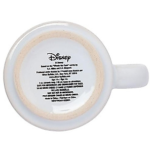 Silver Buffalo Disney Winnie the Pooh Honey Hunny Drips 4pc Stackable Ceramic Espresso Small Cup Set, 3 Ounces