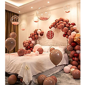 120pcs dusty Pink 5 inch dusty Pink Latex Party Balloon Chrome Balloons for Wedding Engagement Baby Shower Anniversary Party Decors Gender Reveal Fuchsia Balloons Blush Pink Balloon for Birthday Party