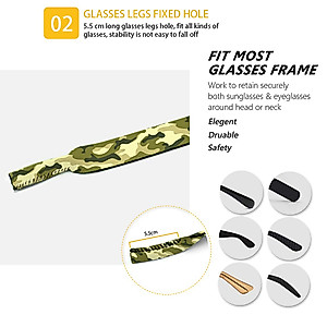 Belidome Tooth Toothpaste Purple Eyewear Retainer Holder Straps Durable Neoprene Protector, Purple