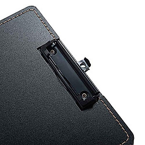 Easel Clipboard Desktop Document Holder for Typing Standing Clipboard for Desk, Holds Letter Size and A4 Size Documents, Folds Flat for Storage,9 x 13 inches (Black)