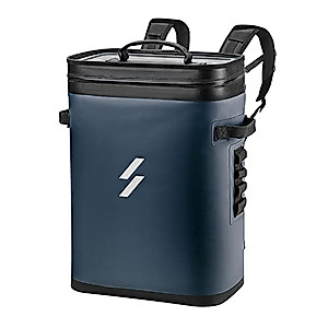 ROCKBROS Backpack Cooler Bag Insulated Leak-Proof Soft Cooler Waterproof 30 Can Portable Large Backpack with Cooler for Camping, Beach, Picnic, Party, Fishing, Floating, Outdoor Activities