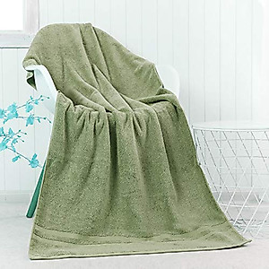 TALVANIA Bath Towel Set - Luxury Hotel Bath Towels 100% Ring Spun Cotton 8 Piece Towel Set; 2 Bath Towels, 2 Hand Towels and 4 Washcloths Perfect for Bathrooms, Guest Room, Spa or Hotels (Mint Green)