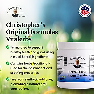 Christopher's Original Formulas Herbal Tooth and Gum Powder