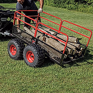 Yutrax Trail Warrior X4 Heavy Duty UTV/ATV Trailer - For Off-Road Use - 1,250 lb. Capacity, TX159