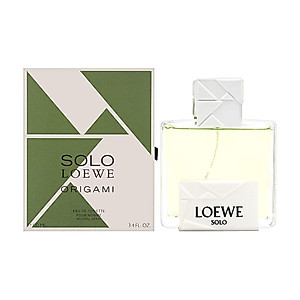 Loewe Solo Origami for Men Eau De Toilette Spray, 3.4 Ounce
