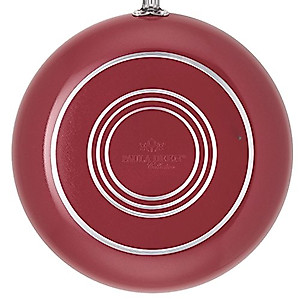 Paula Deen Signature Dishwasher Safe Nonstick Cookware Pots and Pans Set, 17 Piece, Red