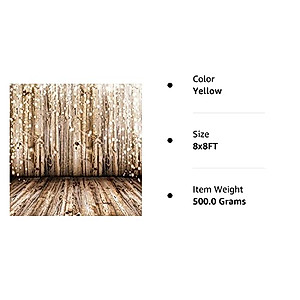 SJOLOON 8x8ft Rustic Wood Vinyl Photography Backdrop Nostalgia Wood Floor Photo Backdrop Baby Newborn Photo Studio Props JLT10359