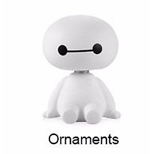 lovemmm Car Decoration Ornaments Auto Interior Decorations Big Doll Toys Cute Cartoon Doll Toy Bobble Head Toy
