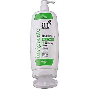 artnaturals Tea Tree Conditioner - Patented Dual Dispensing Bottle -16 Fl Oz / 473ml Sulfate Free –100% Pure Natural Therapeutic Grade Tea Tree Essential Oil -For Dandruff, Sensitive, Itchy, Dry Scalp