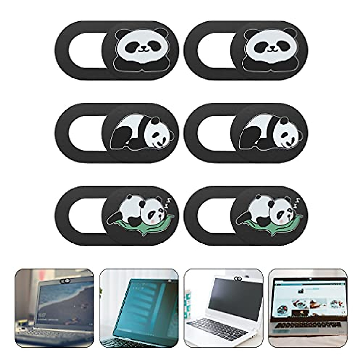 OSALADI Computer Camera Computer Camera Computer Camera Computer Camera 6 PCS Web Camera Cover for Tablet Laptop Computer Webcam Sliding Cover Computers Laptops Computers Laptops Pc Camera Pc Camera