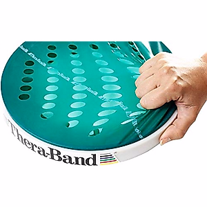 TheraBand Progressive Hand Trainer, Wrist, Forearm, and Hand Strengthener for Rock Climbing, Guitar and Piano Players, Post Surgery Rehab and Therapy, 6 Refill Sheets, Green, Heavy, Level 4