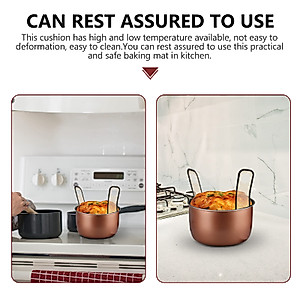 Angoily Glass Fiber Baking Mats Non- Stick Dough Bread Sling Baking Mat Long Handles Sling Baking Mat for Gentler, Safer & Easier Transfer of Dough