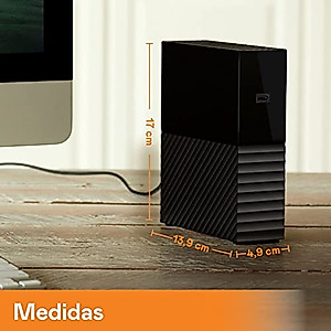WD 4TB My Book Desktop HDD USB 3.0 with Software for Device Management, Backup and Password Protection Works with PC and Mac