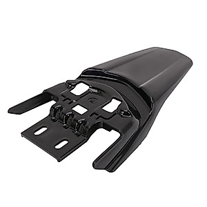 JFG RACING Sur Ron Rear Fender,Motorcycle Rear Fender Mudguard Plastic for Surron Sur Ron Light Bee X/S Segway X260 X160 Electric Dirt Bike EBike Black