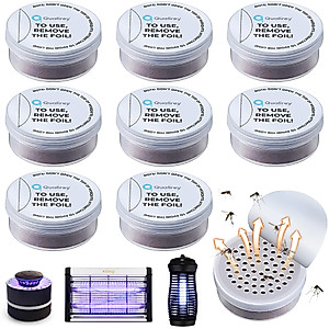 Qualirey 8 Pcs Mosquito Attractant for Bug Zapper, Each Last 60 Day Pest Lure Mosquito Trap Fly Biting Insect Bait Refill High Catch Rate Compatible with DynaTrap and All Insect Trap Indoor Outdoor