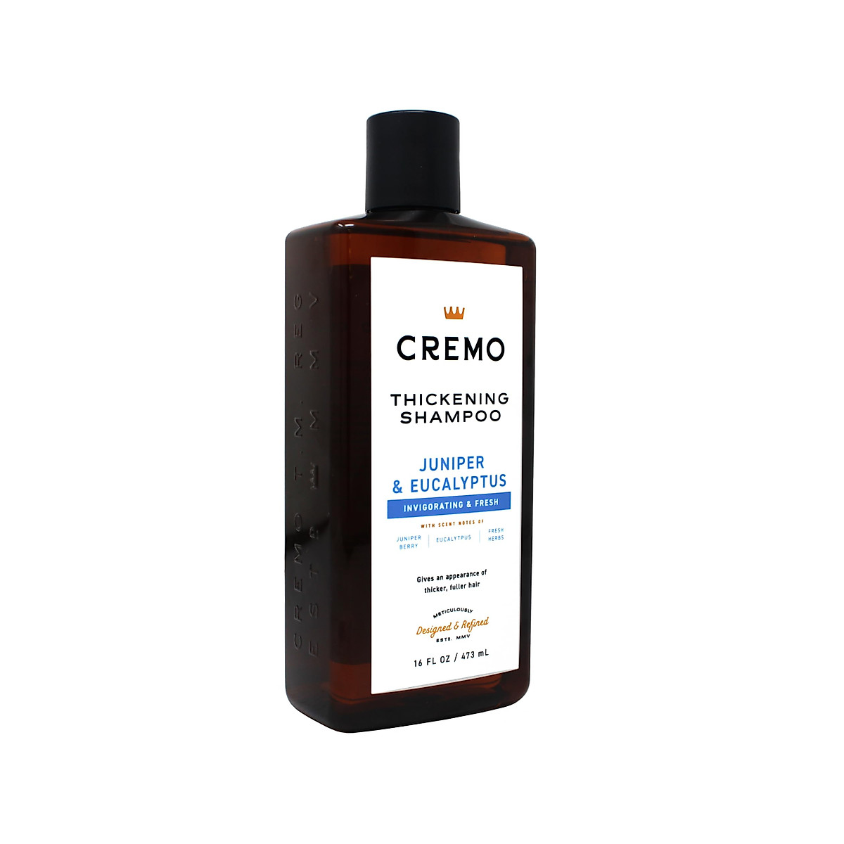 Cremo Barber Grade Juniper & Eucalyptus Thickening Formula for Fine or Thinning Hair, eucalyptus, juniper, eucalyptus, 16 Fl Oz (2-Pack)