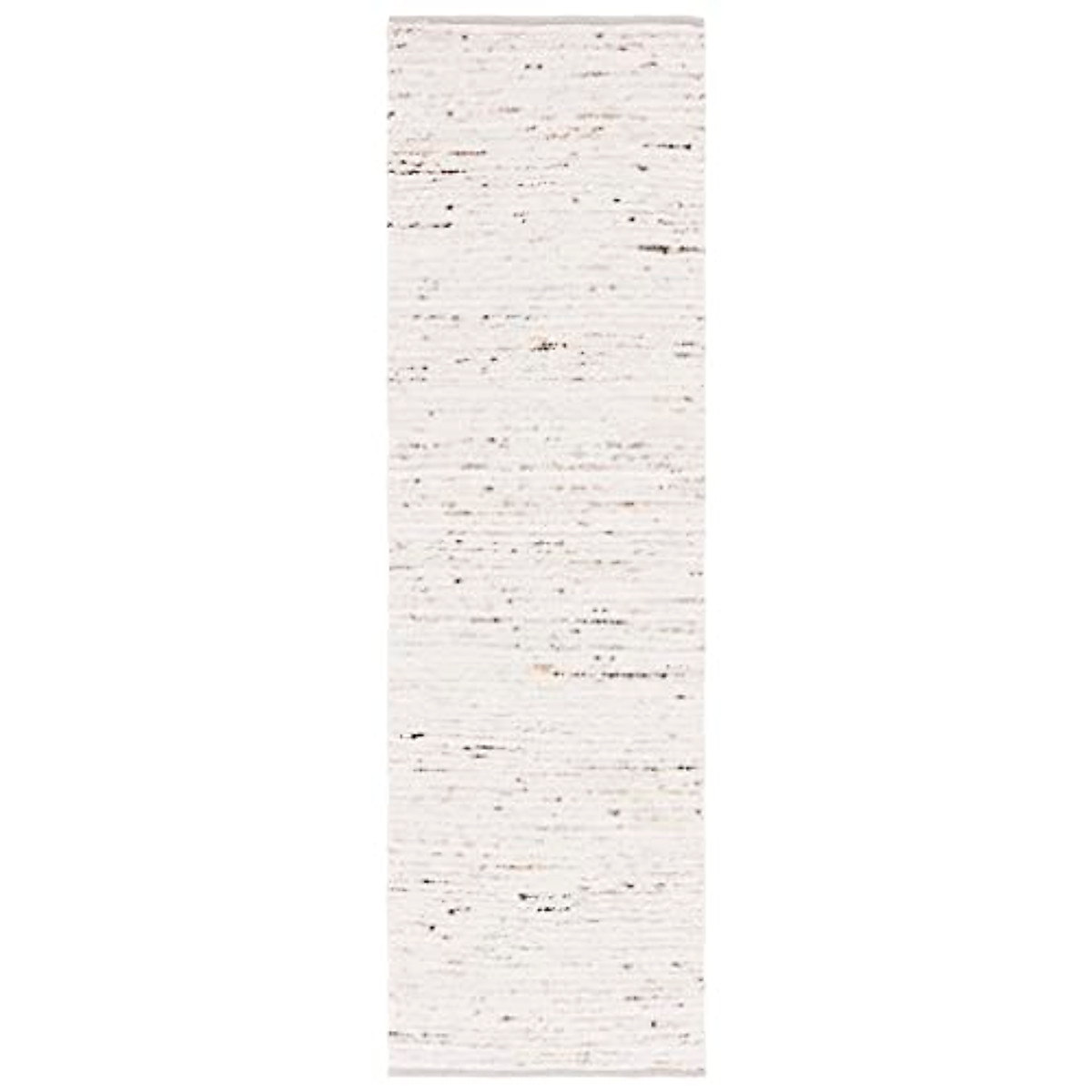 Safavieh Natura Collection 2'3" x 8' Ivory/Gold NAT350D Handmade Flat Weave Wool & Cotton Runner Rug