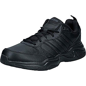 adidas Men's Strutter Fitness and Exercise Sneakers Man, Noir Noir Gris Foncã, 9.5