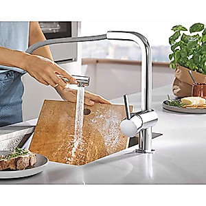 GROHE 30300000 Minta Pull-Out Kitchen Faucet Chrome